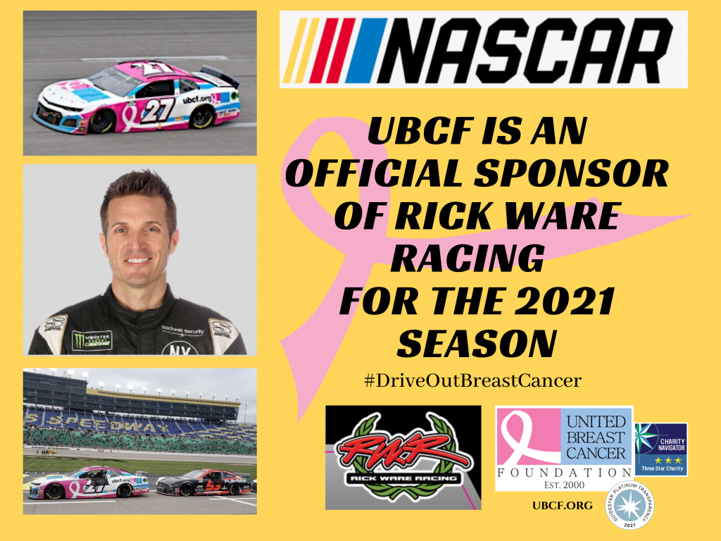 UBCF Sponsors NASCAR Rick Ware Racing with Driver JJ Yeley for 2021 ...