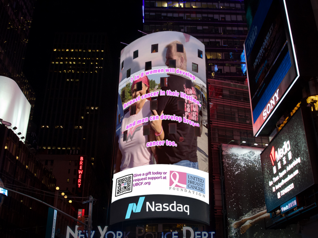 NYC Landmark Goes Pink: United Breast Cancer Foundation's Times Square ...